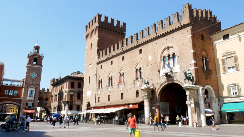 9 Ferrara town hall Stock Video Footage - 4K and HD Video Clips ...