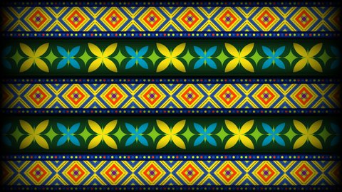 Looping Animated Background Flat Style Seamless Stock Footage Video ...