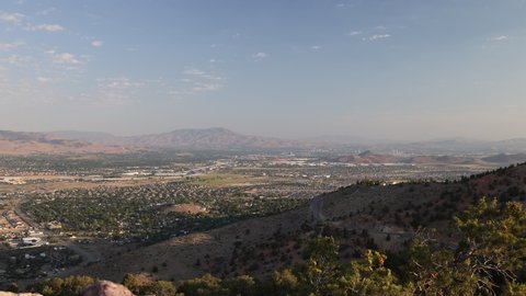 View Reno Sparks Geiger Grade Lookout Stock Footage Video (100% Royalty ...
