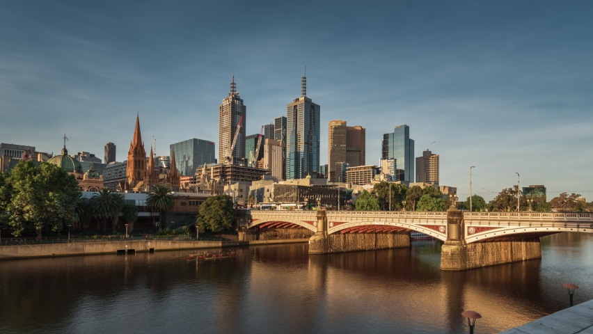 Yarra River in Melbourne, Victoria, Australia landscape image - Free ...
