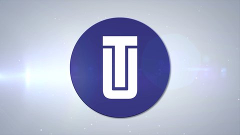 Utrust Utk Cryptocurrency Logo Coin 3d Stock Footage Video (100% ...