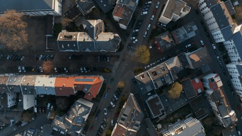 Aerial Birds Eye Overhead Top Down Stock Footage Video (100% Royalty ...