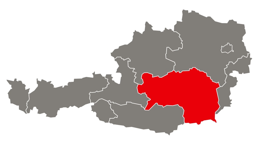 8 Styria map Stock Video Footage - 4K and HD Video Clips | Shutterstock
