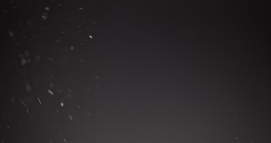 Fine Particles Flying Around Against Dark Stock Footage Video (100% ...