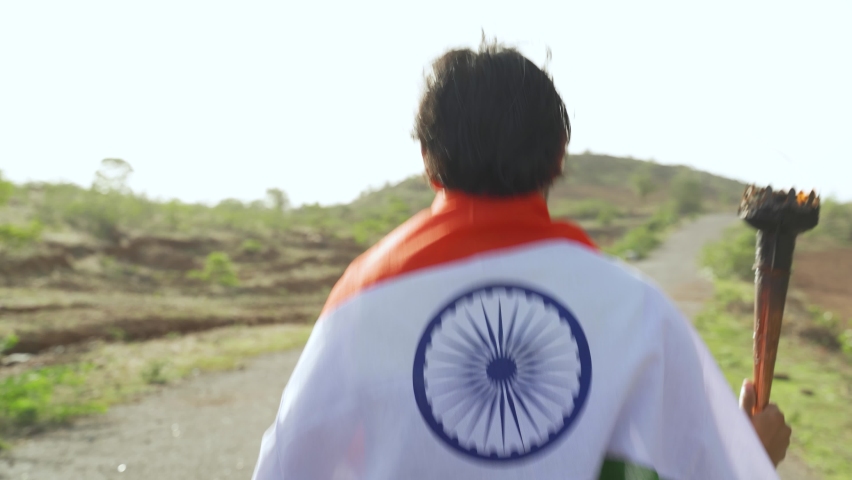 Man running with torch Stock Video Footage - 4K and HD Video Clips ...