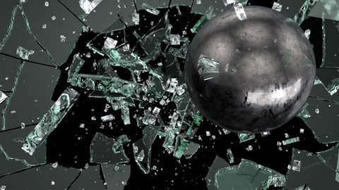 34 Broken window ball Stock Video Footage - 4K and HD Video Clips ...