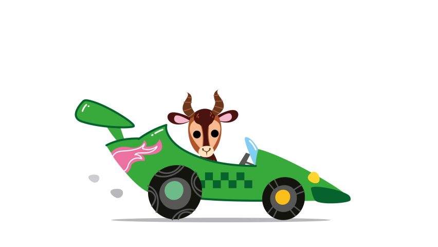 Race Car Cartoon Driver Stock Video Footage - 4K and HD Video Clips ...