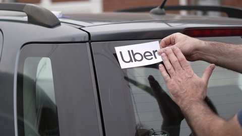 Uber car driver Stock Video Footage - 4K and HD Video Clips | Shutterstock