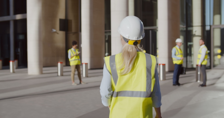 Entering work site Stock Video Footage - 4K and HD Video Clips ...