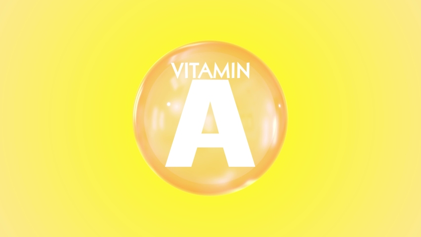 4k Animation of Vitamin a Stock Footage Video (100% Royalty-free ...