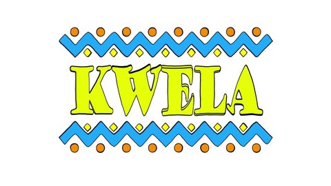Kwela African Pop Music Style Animation Stock Footage Video (100% ...
