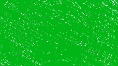 Radial Waves Motion Graphics Green Screen Stock Footage Video (100% ...