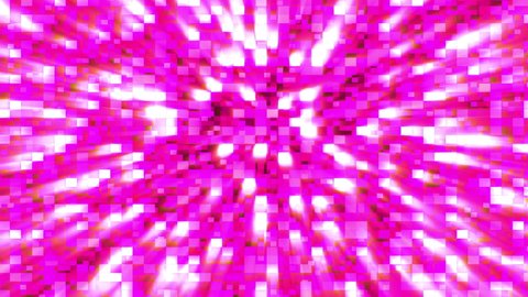 Flashing Pink Mirror Ball Loop Animation Stock Footage Video (100% ...
