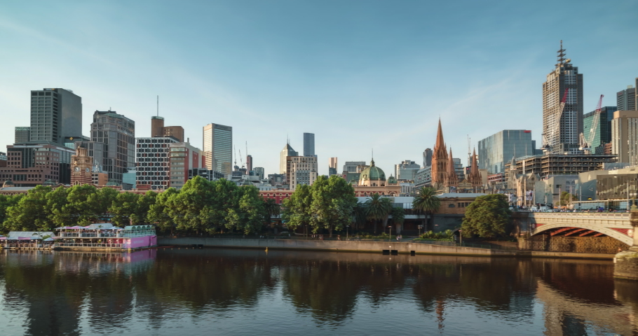 Yarra River in Melbourne, Victoria, Australia landscape image - Free ...