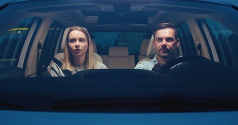 423 Night car driving couples Stock Video Footage - 4K and HD Video ...