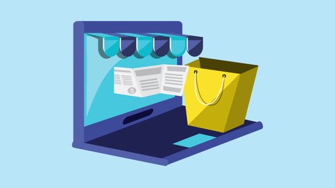 Animated shopping bag Stock Video Footage - 4K and HD Video Clips ...