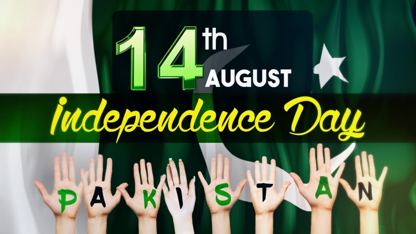 14th August Poster Stock Video Footage - 4K and HD Video Clips ...