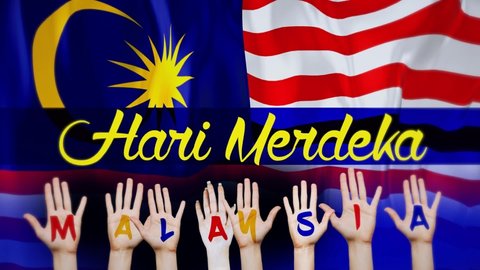 Malaysia Flag Waving 3d Animation Malaysia Stock Footage Video (100% ...