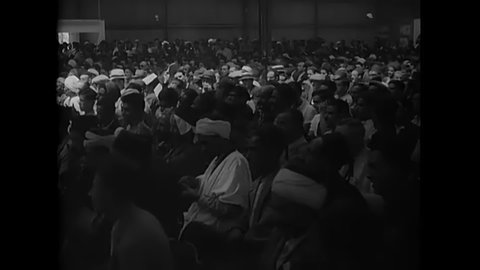 Circa 1940s Arab Freedom Front Fighters Stock Footage Video (100% ...