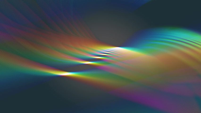 rainbow effect blue abstract background Stock Footage Video (100% ...