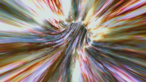 Space Warp Lightspeed Visual Loop Hyperdrive Stock Footage Video (100% ...