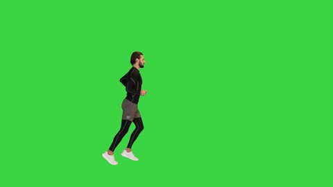 Running green screen Stock Video Footage - 4K and HD Video Clips ...