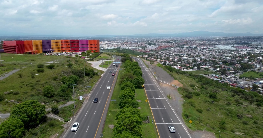 Aerial view of highways in Mexico image - Free stock photo - Public ...