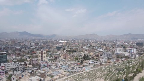 Beautiful View Kabul City Afghanistan Stock Footage Video (100% Royalty ...