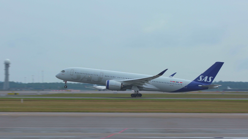 Plane runway side view Stock Video Footage - 4K and HD Video Clips ...