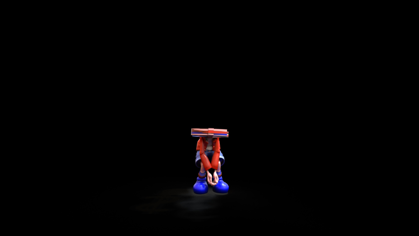 dollar sign dance animation alpha Stock Footage Video (100% Royalty ...