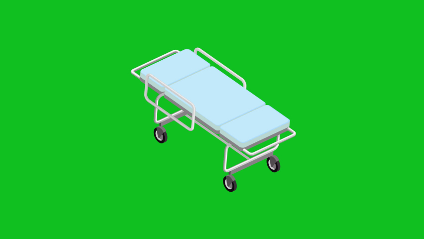 Hospital Bed Green Screen Animation Stock Video Footage - 4K and HD ...