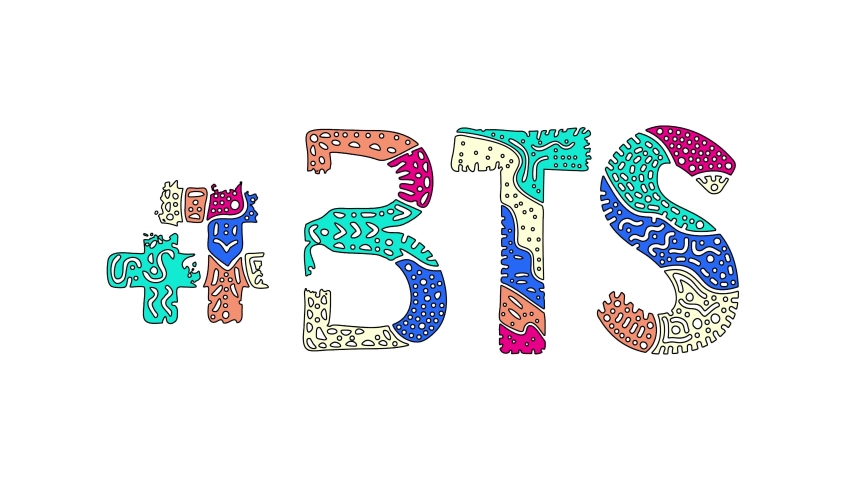 7 Bts letter Stock Video Footage - 4K and HD Video Clips | Shutterstock