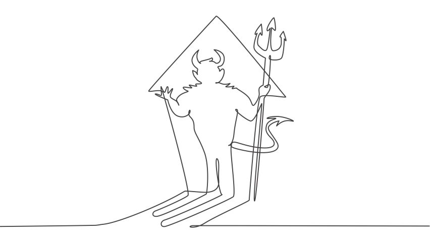 Monster Line Drawing Stock Video Footage - 4K and HD Video Clips ...
