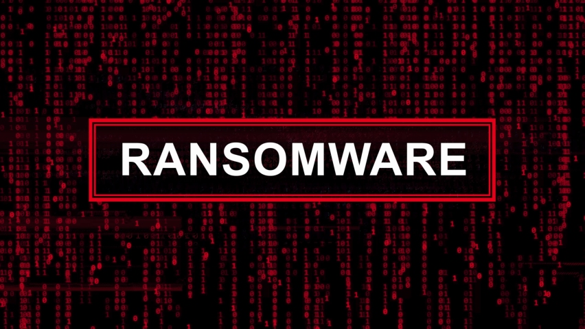 Ransomware Glitch Background Loop Stock Footage Video (100% Royalty ...