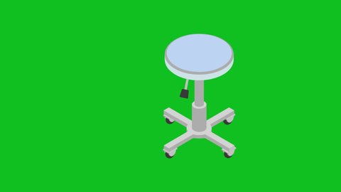 Table Animation On Green Screen Animation Stock Footage Video (100% ...