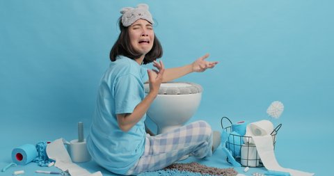 57 Crying toilet Stock Video Footage - 4K and HD Video Clips | Shutterstock