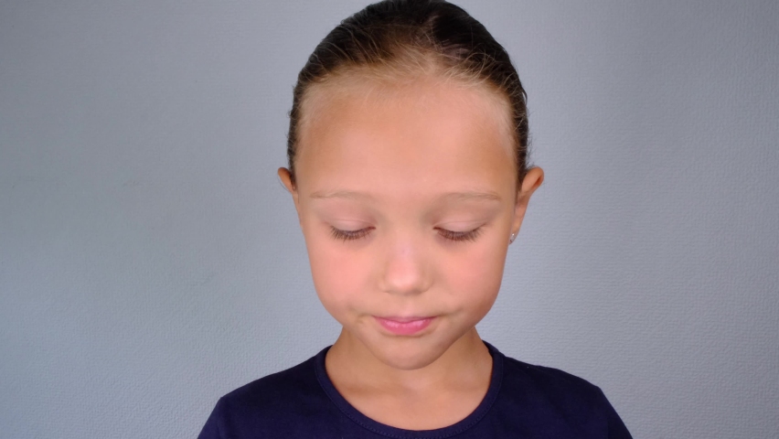 Girl Showing Throat With Saliva Stock Footage Video 100 Royalty Free