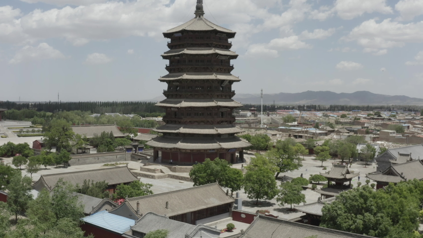 7 Liao dynasty architecture Stock Video Footage - 4K and HD Video Clips ...