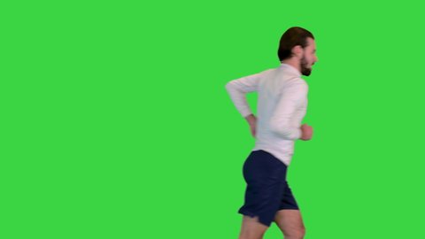 Running green screen Stock Video Footage - 4K and HD Video Clips ...