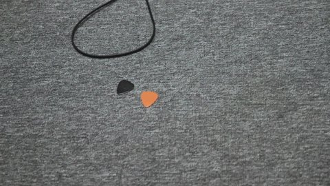 Two Sharp Point Guitar Stock Footage Video (100% Royalty-free ...