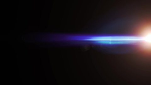 Optical Lens Flare Effect 4k Resolution Stock Footage Video (100% ...