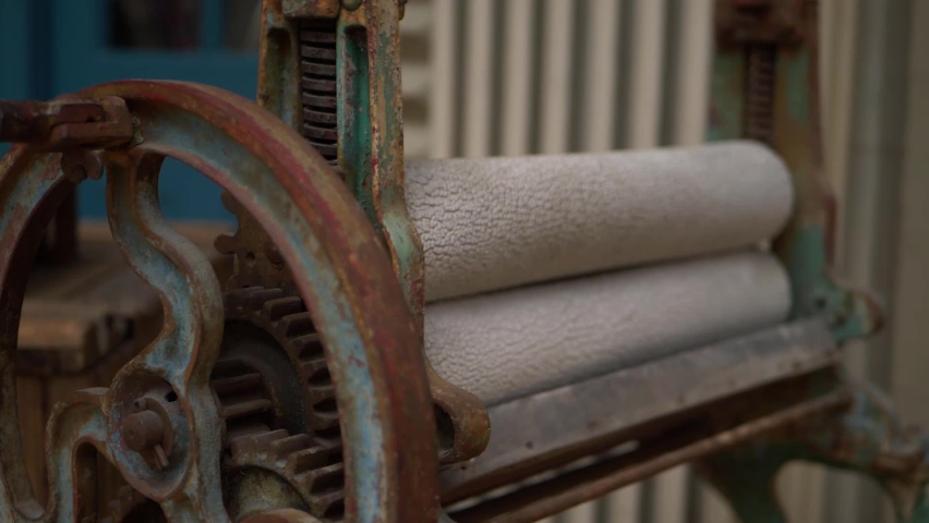 Mangle laundry Stock Video Footage - 4K and HD Video Clips | Shutterstock