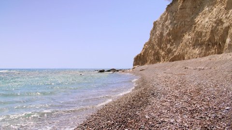 Fourni Beach On Rhodes Island Stock Footage Video (100% Royalty-free ...