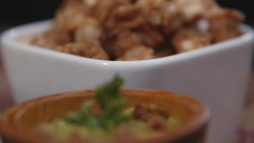 bolon mixto ecuatorian tipical food Stock Footage Video (100% Royalty ...