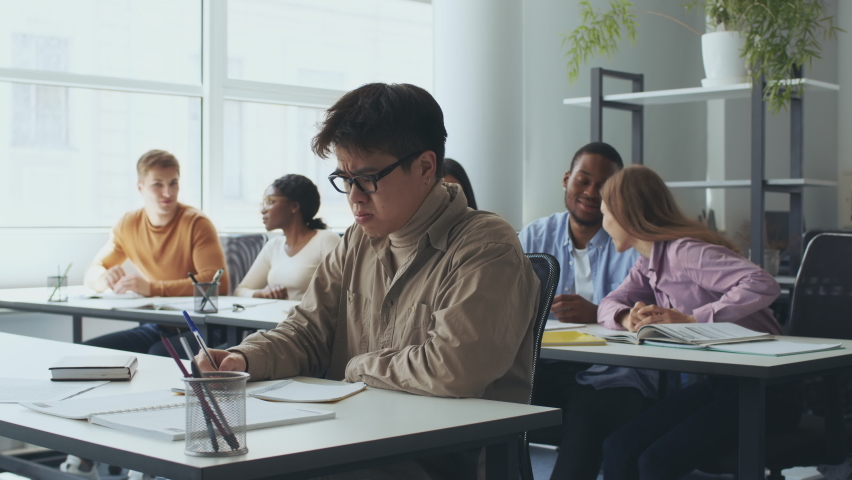 Sad international student Stock Video Footage - 4K and HD Video Clips ...