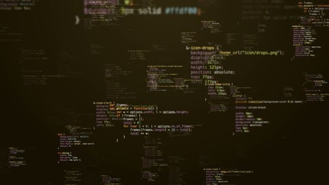 abstract computer code running virtual space Stock Footage Video (100% Royalty-free) 1059050153 ...