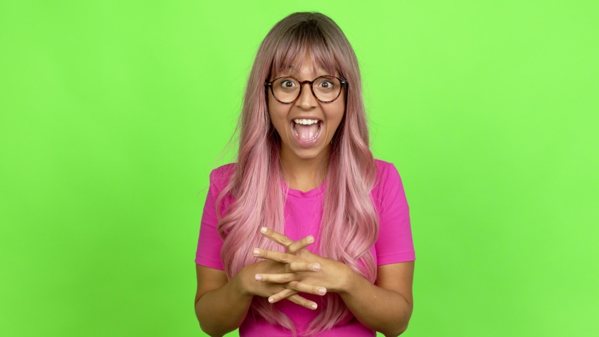 Embarrassed green screen Stock Video Footage - 4K and HD Video Clips ...