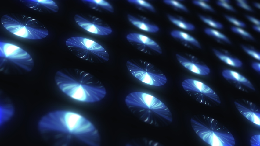 Abstract Infinite Loop Digital Circle Stock Footage Video (100% Royalty ...