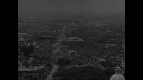 Singapore 1940s Overview Singapore Naval Ship Stock Footage Video (100% ...