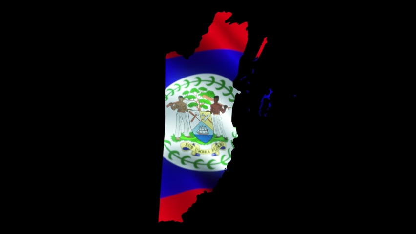 3d flying flag belize national geographic: วิดีโอสต็อก (ปลอดค่า ...
